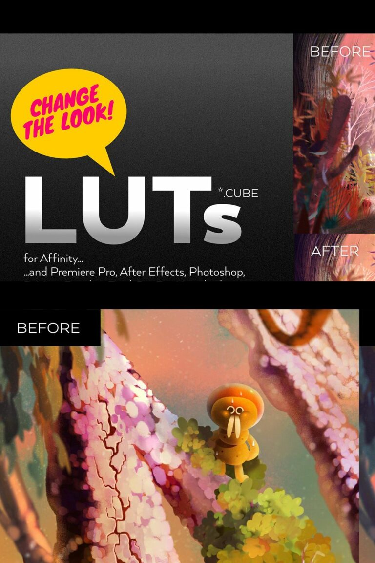 20 Great Lut Colour Settings – MasterBundles