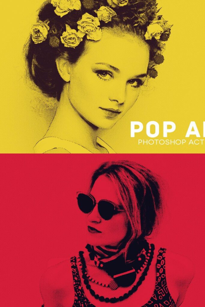 20 Pop Art Photoshop Actions – MasterBundles