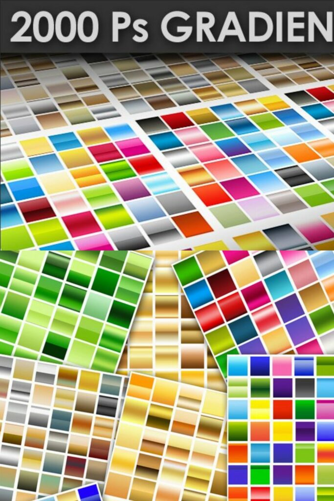 2000+ Photoshop Gradients – MasterBundles