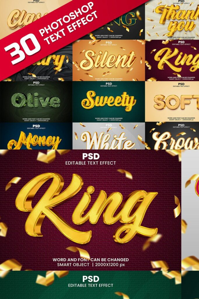 3d Editable Psd Text Effect – MasterBundles