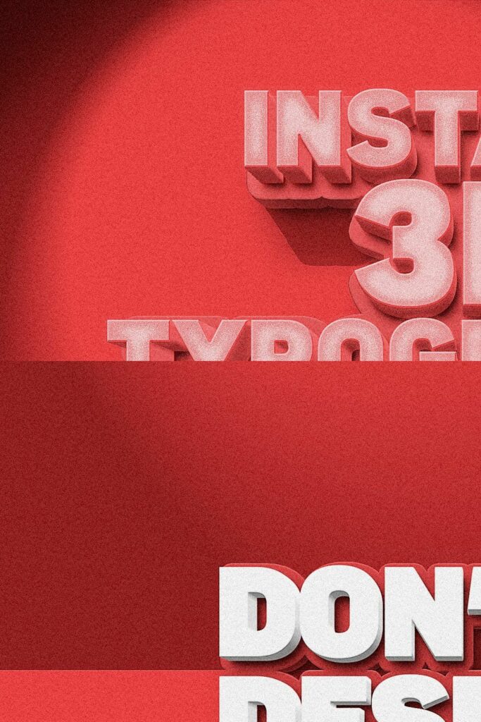 3D Text Effect – MasterBundles