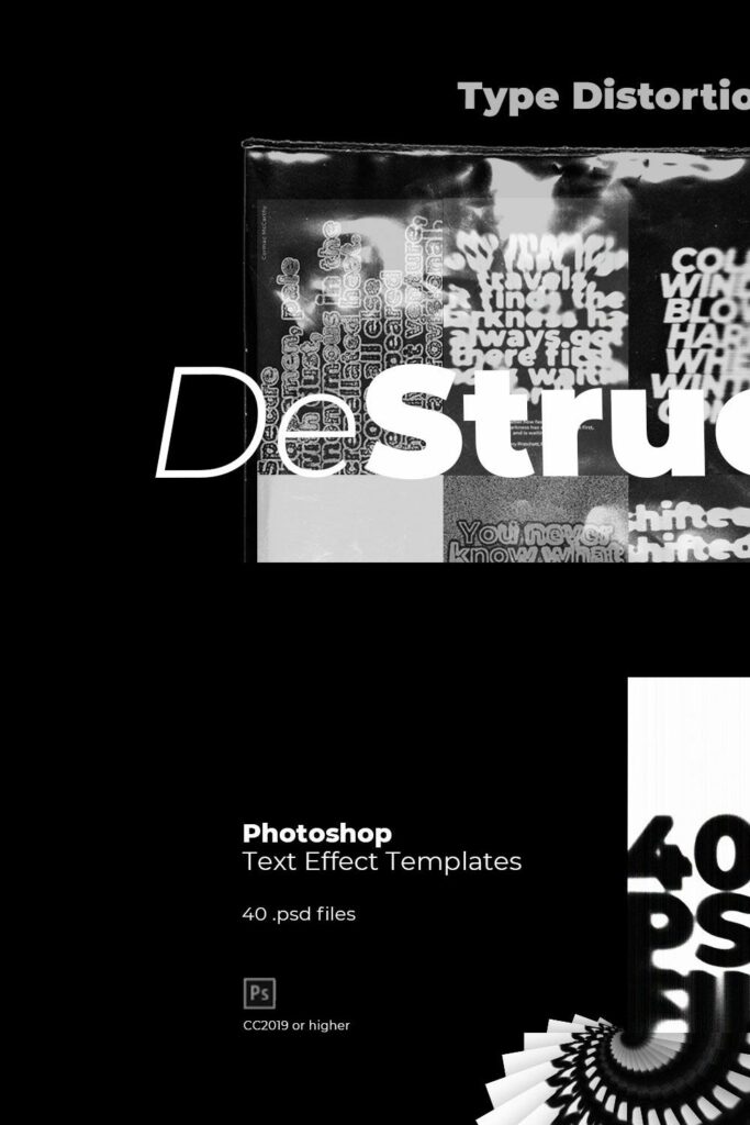 40 Photoshop Text Effects Vol.2 – MasterBundles