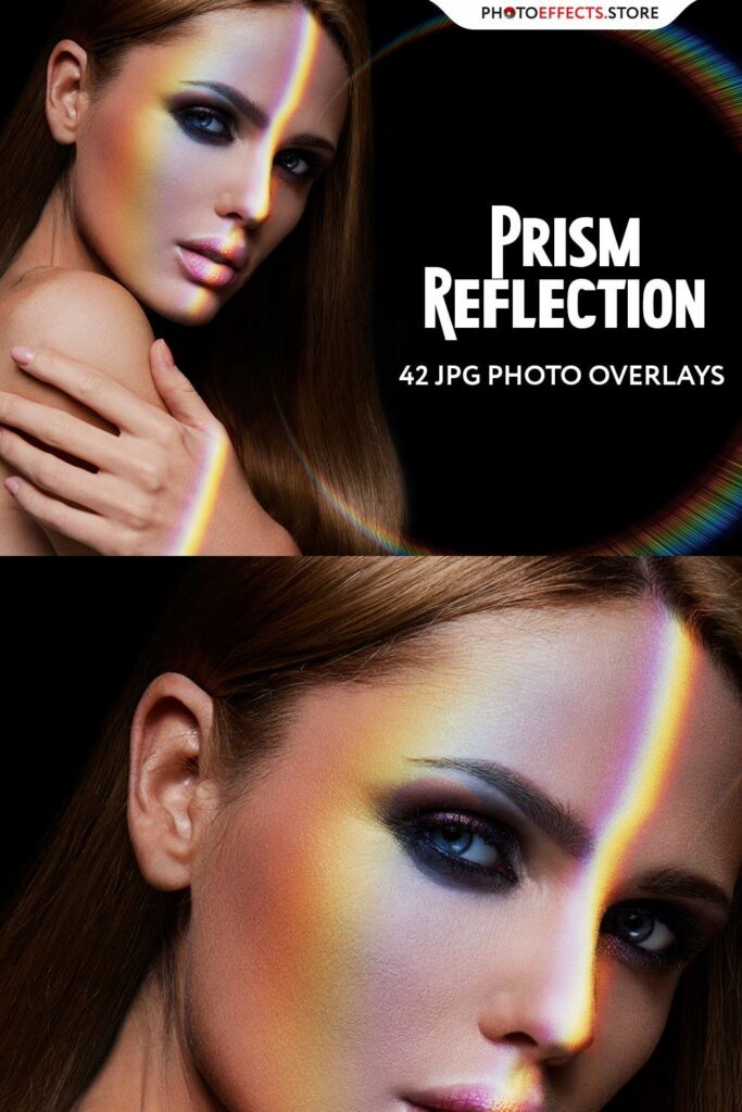 42 Prism Reflection Photo Overlays – MasterBundles