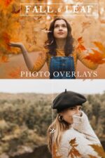 70 Natural Falling Leaf Overlays – MasterBundles