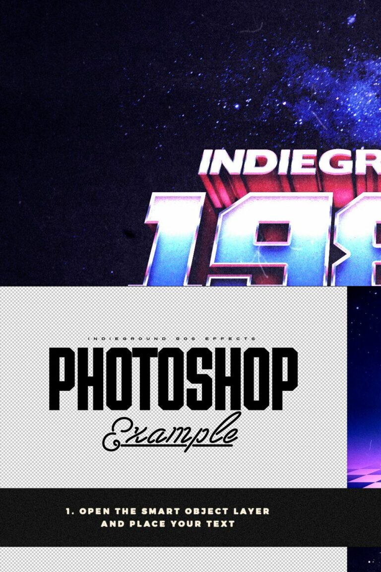 80s Text Effects Vol.2 – MasterBundles