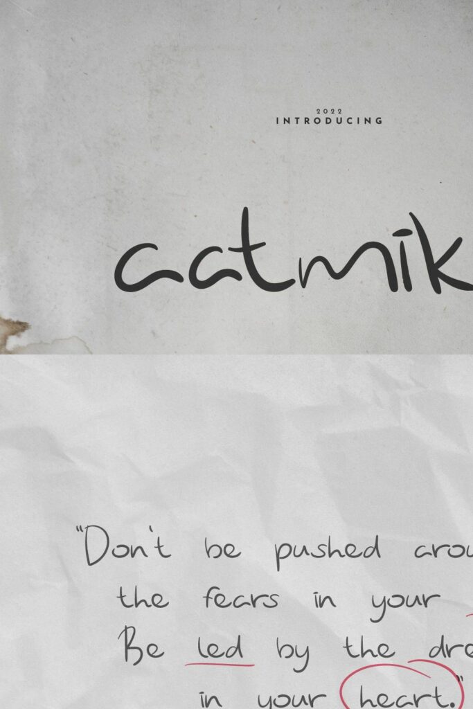 Aatmika Calligraphy Font – MasterBundles