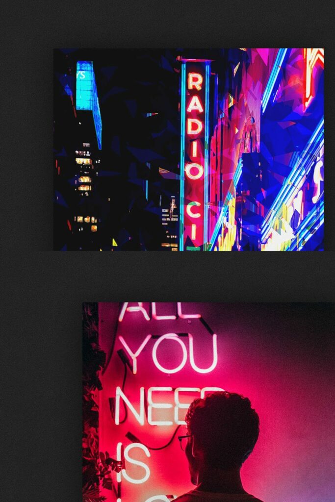 Abstract Photo Effect for Posters – MasterBundles