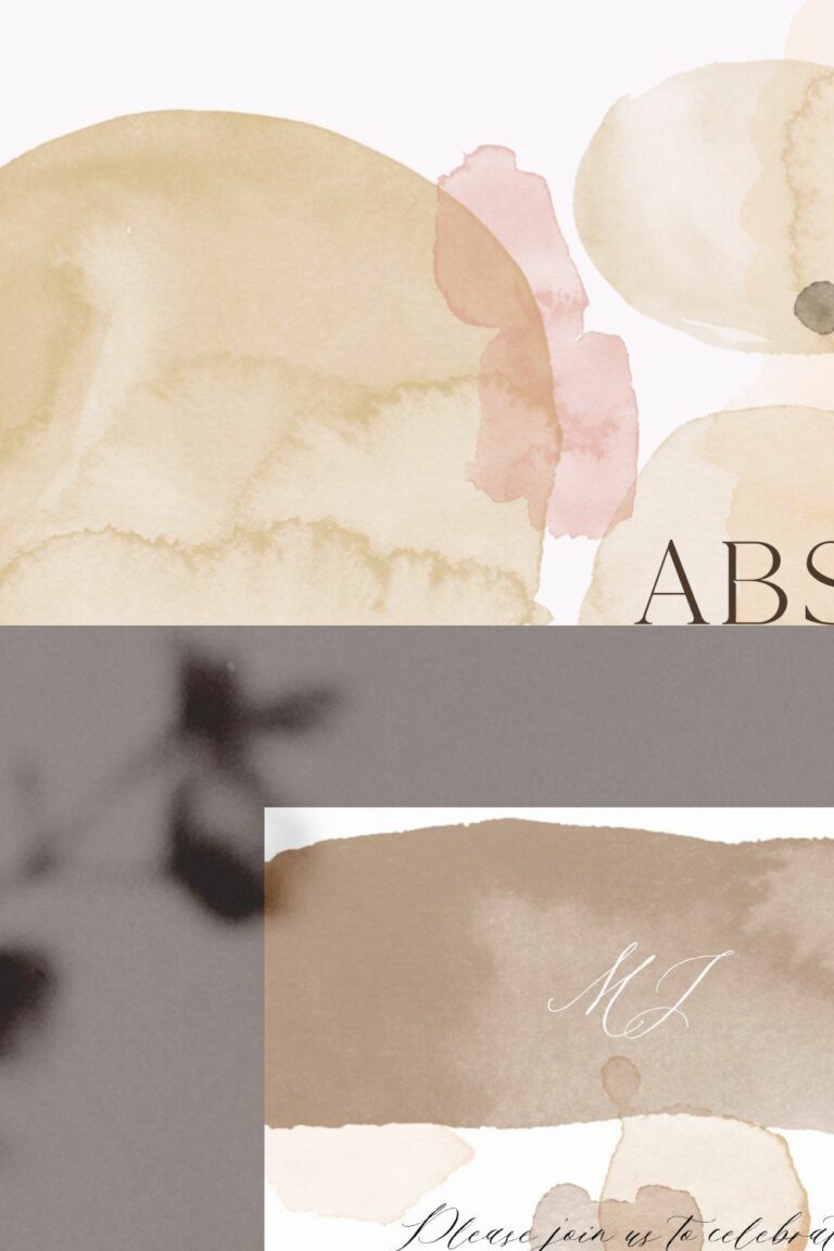 Abstract Procreate & PSD Brushes – MasterBundles