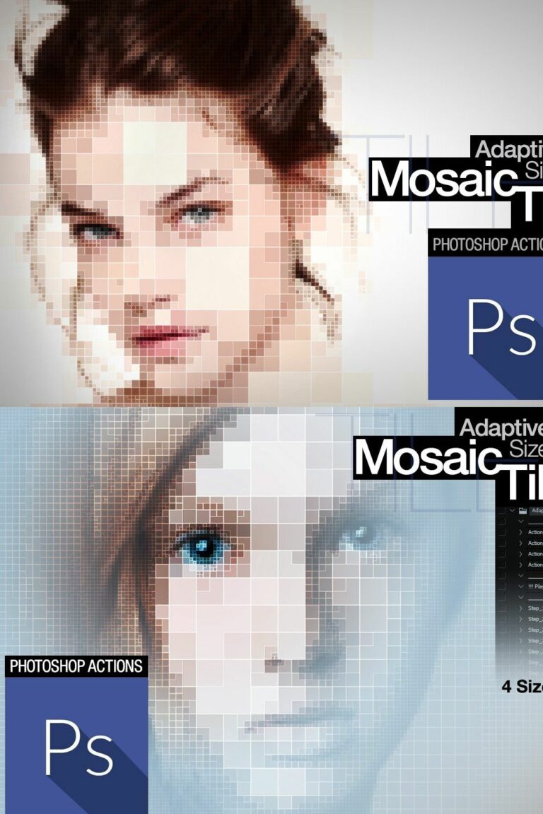 Adaptive Size Mosaic Tiles – MasterBundles