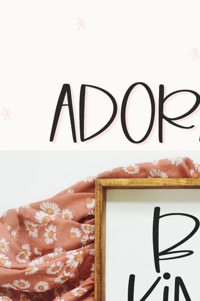 Adorable | Quirky Handwritten Font – MasterBundles
