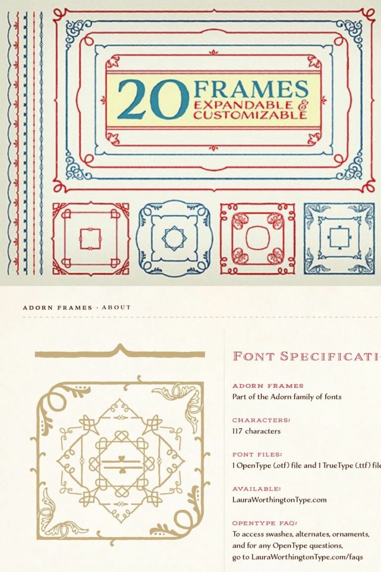 Adorn Frames – MasterBundles