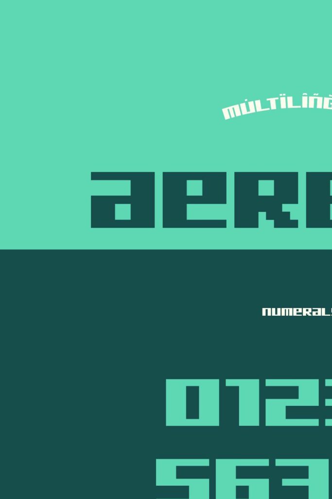 Aerean Display Font – MasterBundles