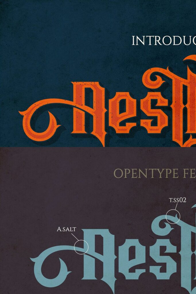 Aesthetic - Vintage Font – MasterBundles