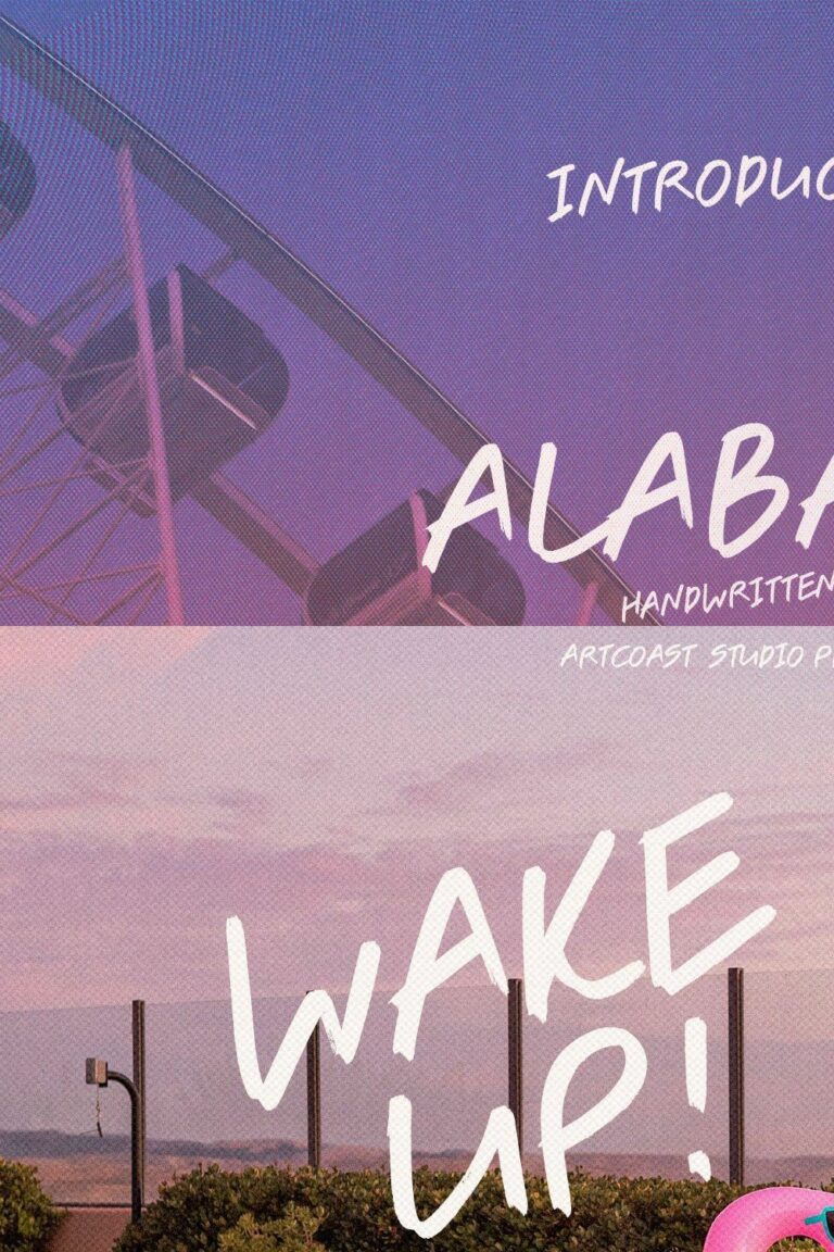 Alabama Handwritten Font – MasterBundles