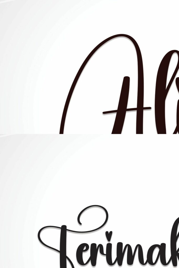 Alive | Script Font – MasterBundles