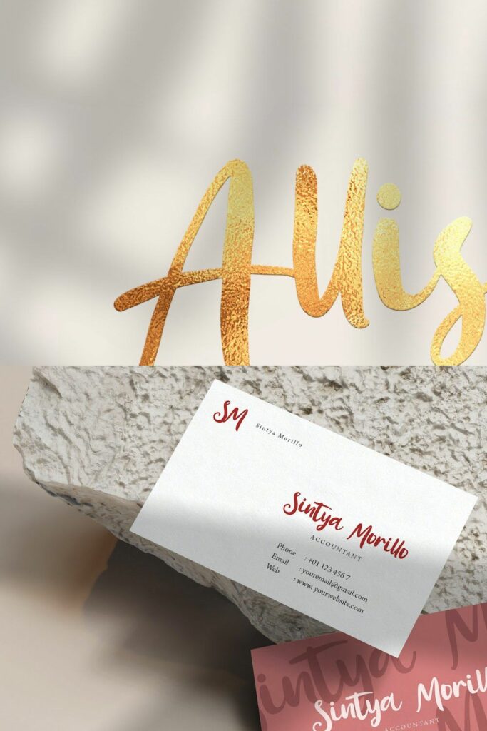 Allison Franco - Handwritten Font – MasterBundles