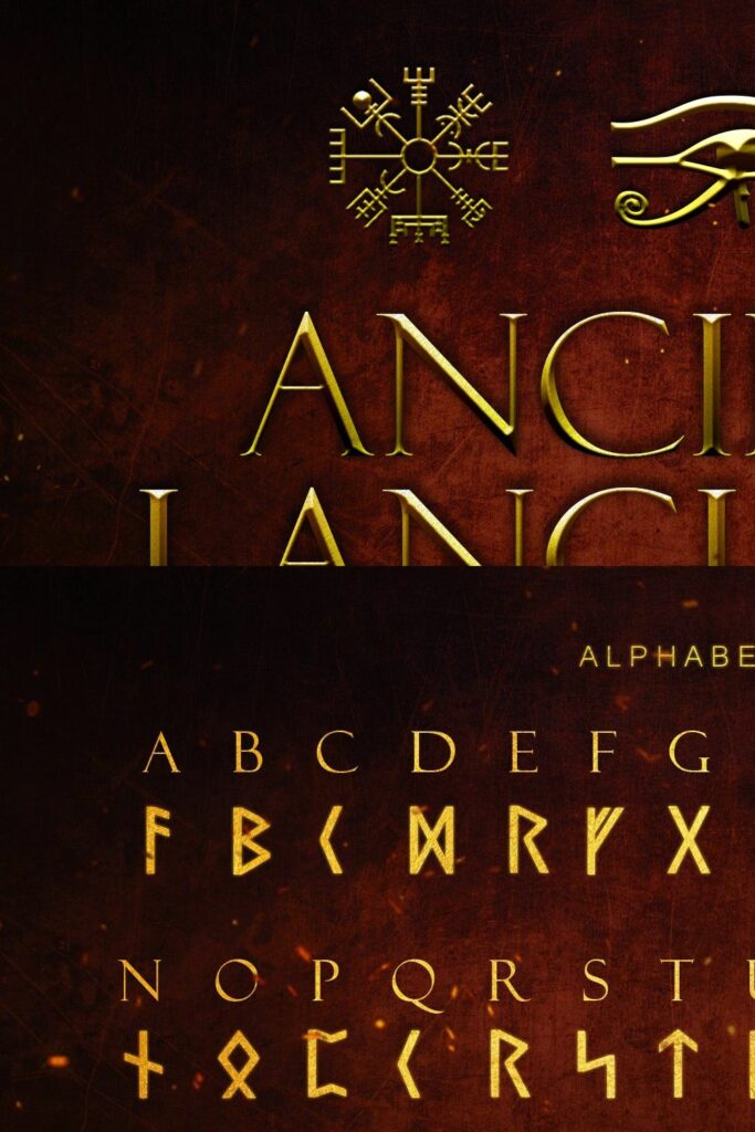 Ancient Languages Typeface Bundle – MasterBundles