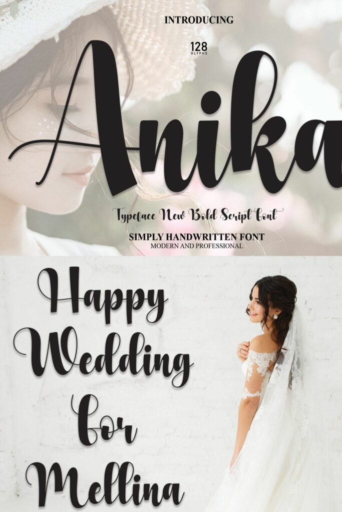 Anika | Script Font – MasterBundles