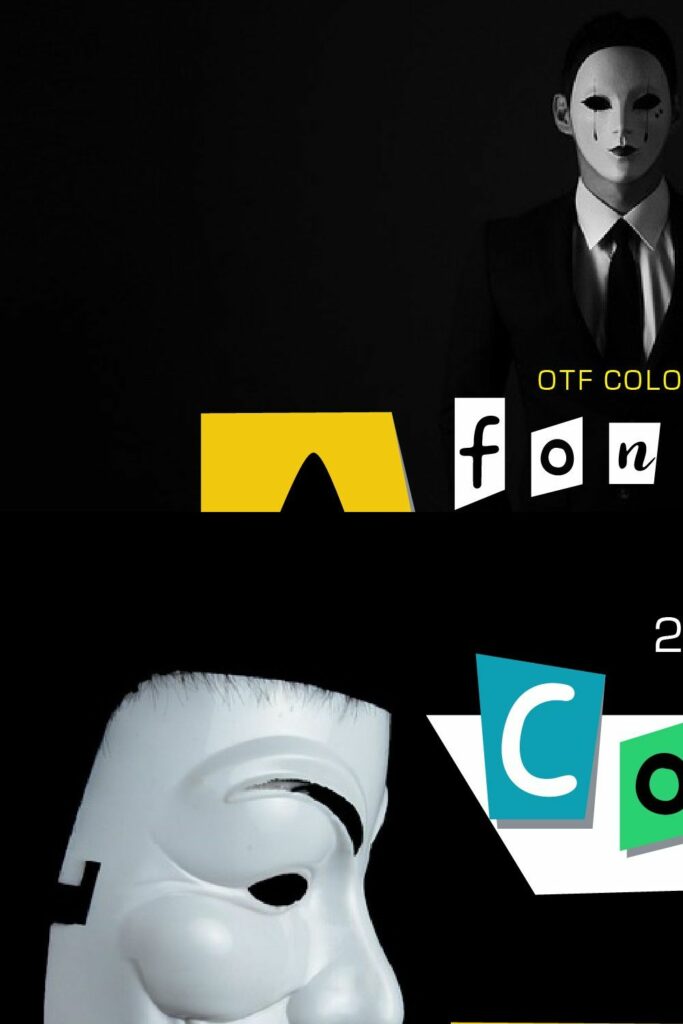 Anon - OTF color font – MasterBundles