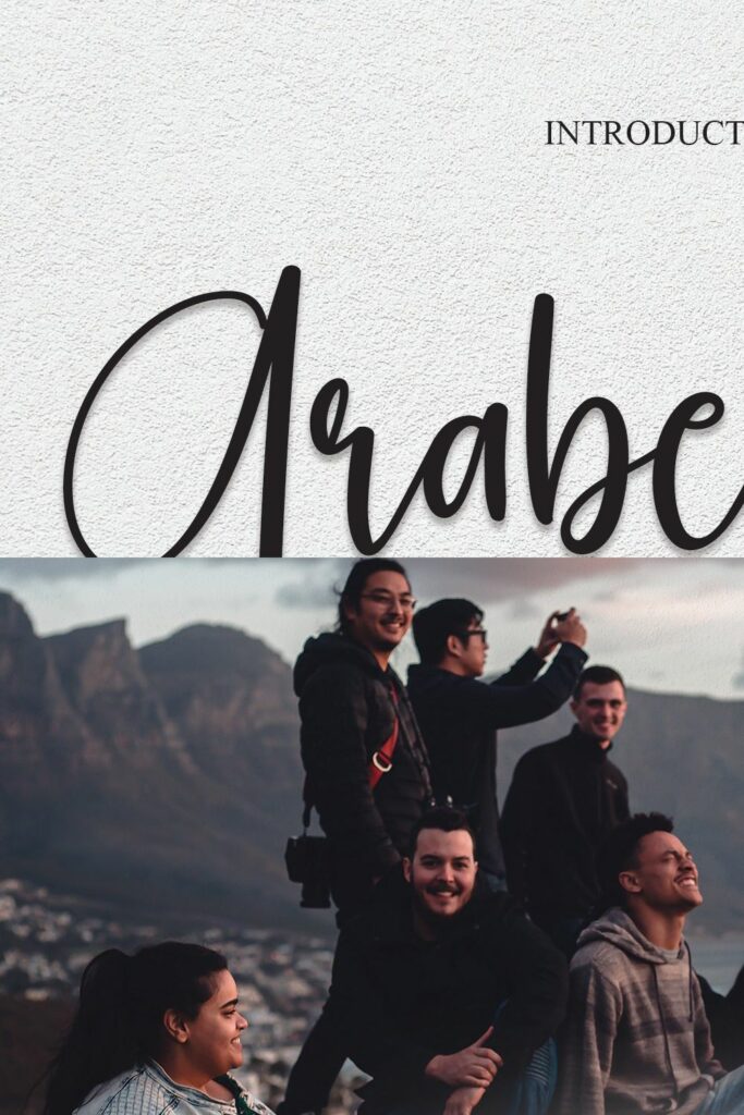 Arabesque | Script Font – MasterBundles