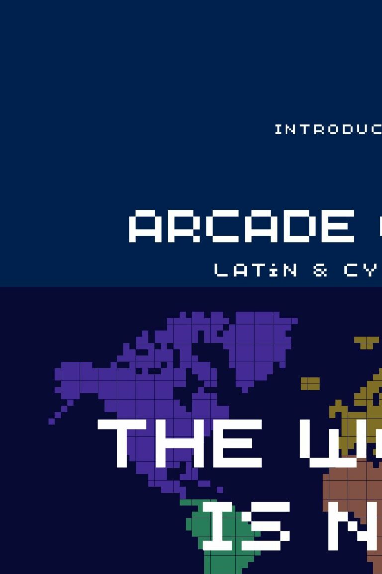 Arcade Gamer Font – MasterBundles
