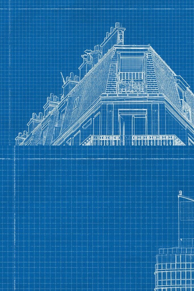 Architecture Blueprint Photo Effect – MasterBundles