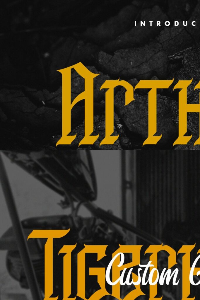 Arthur Blackletter Font – MasterBundles