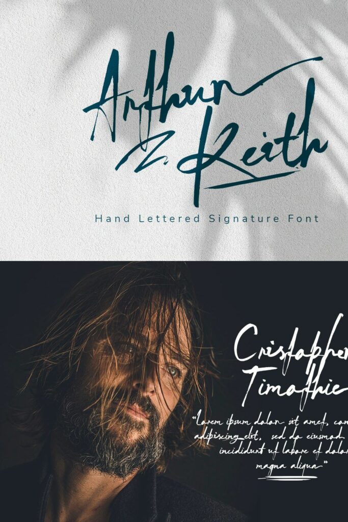 Arthur Keith - Signature Style Font – MasterBundles
