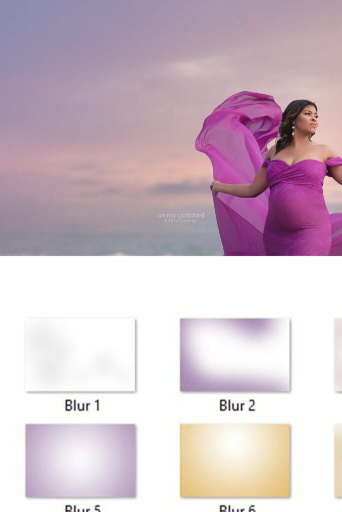 Artistic Blur Overlays, PNGs – MasterBundles