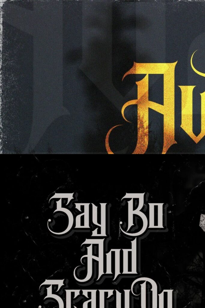 Avalen Rekas - Blackletter Font – MasterBundles