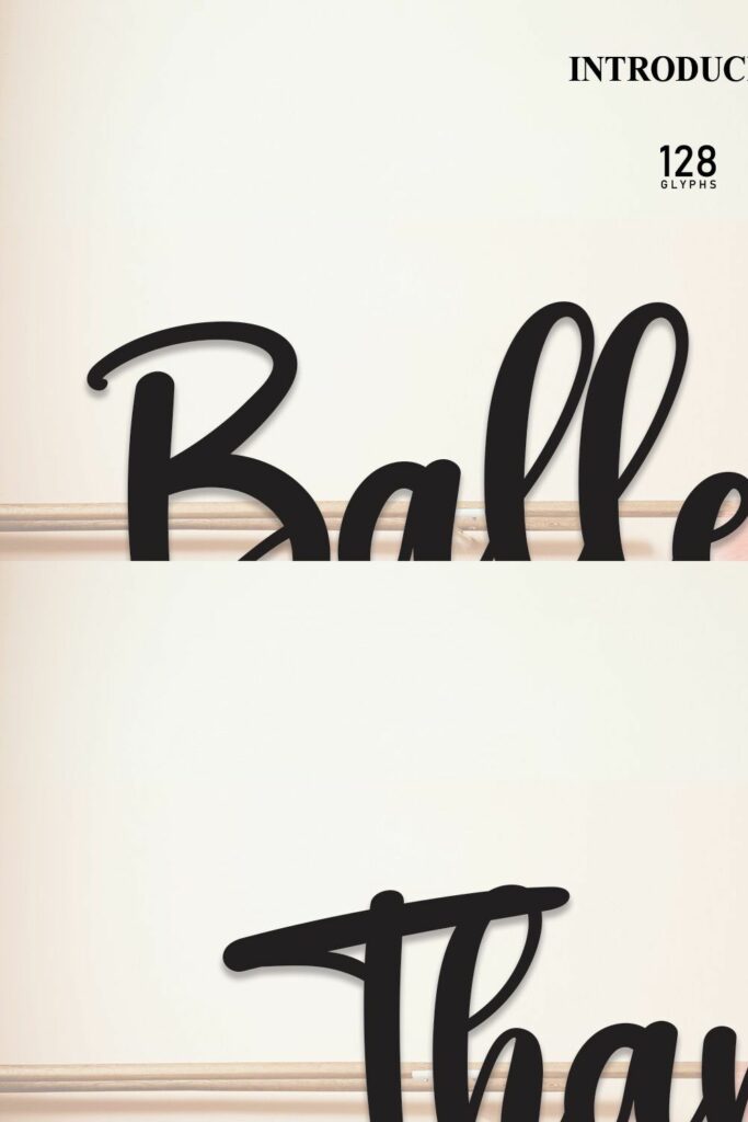 Ballerina | Script Font – MasterBundles