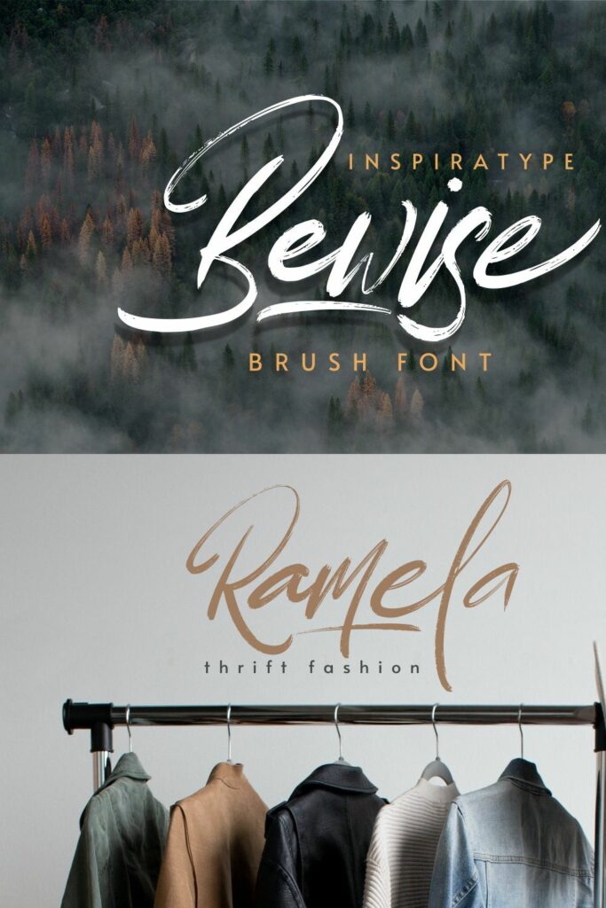 Bewise - Script Brush Font – MasterBundles