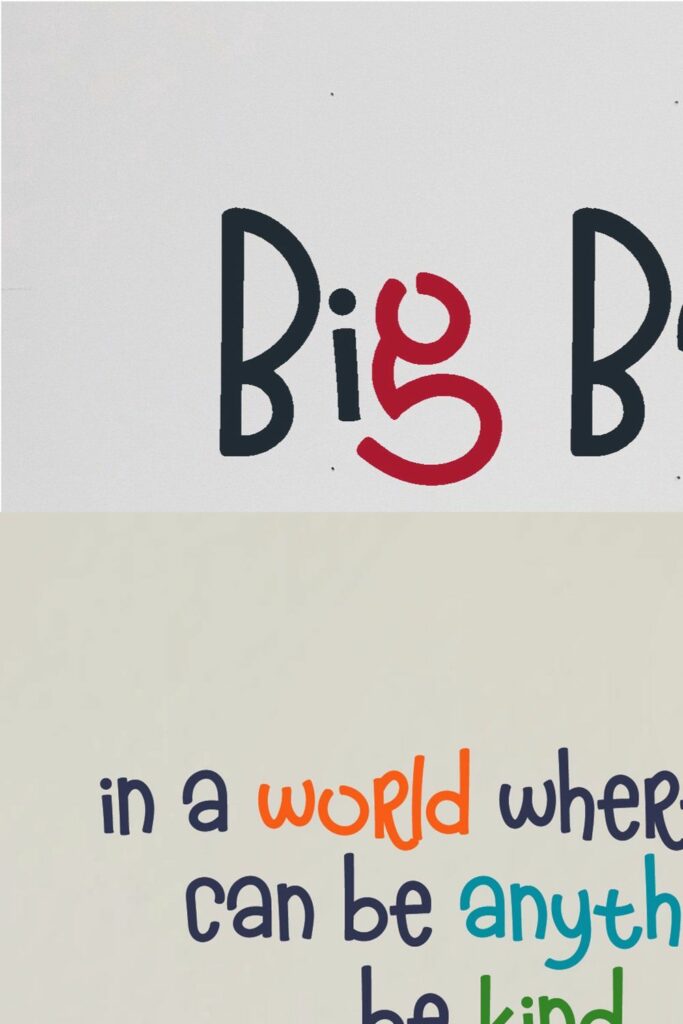 Big Bang Hand Drawn Font – MasterBundles