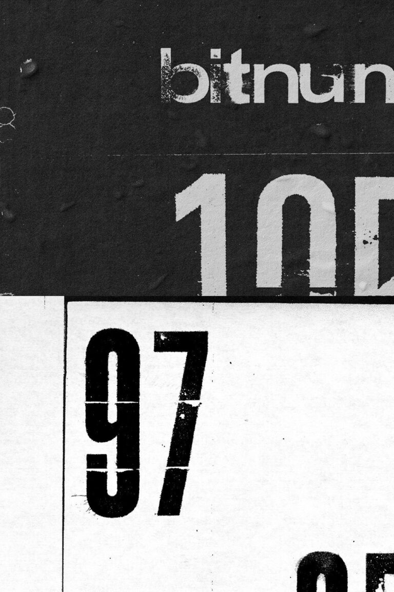 Bitnumber - OpenType SVG Font – MasterBundles