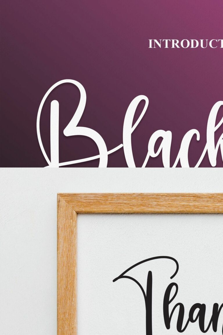 Blackpink | Script Font – MasterBundles