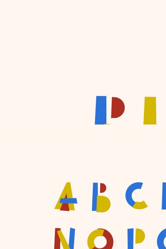 Block and Shape – Display SVG Font – MasterBundles