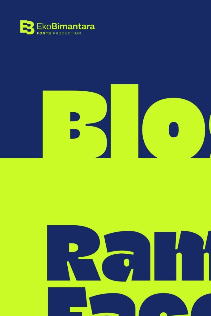Blogh; Fat and Quirky Display Font – MasterBundles