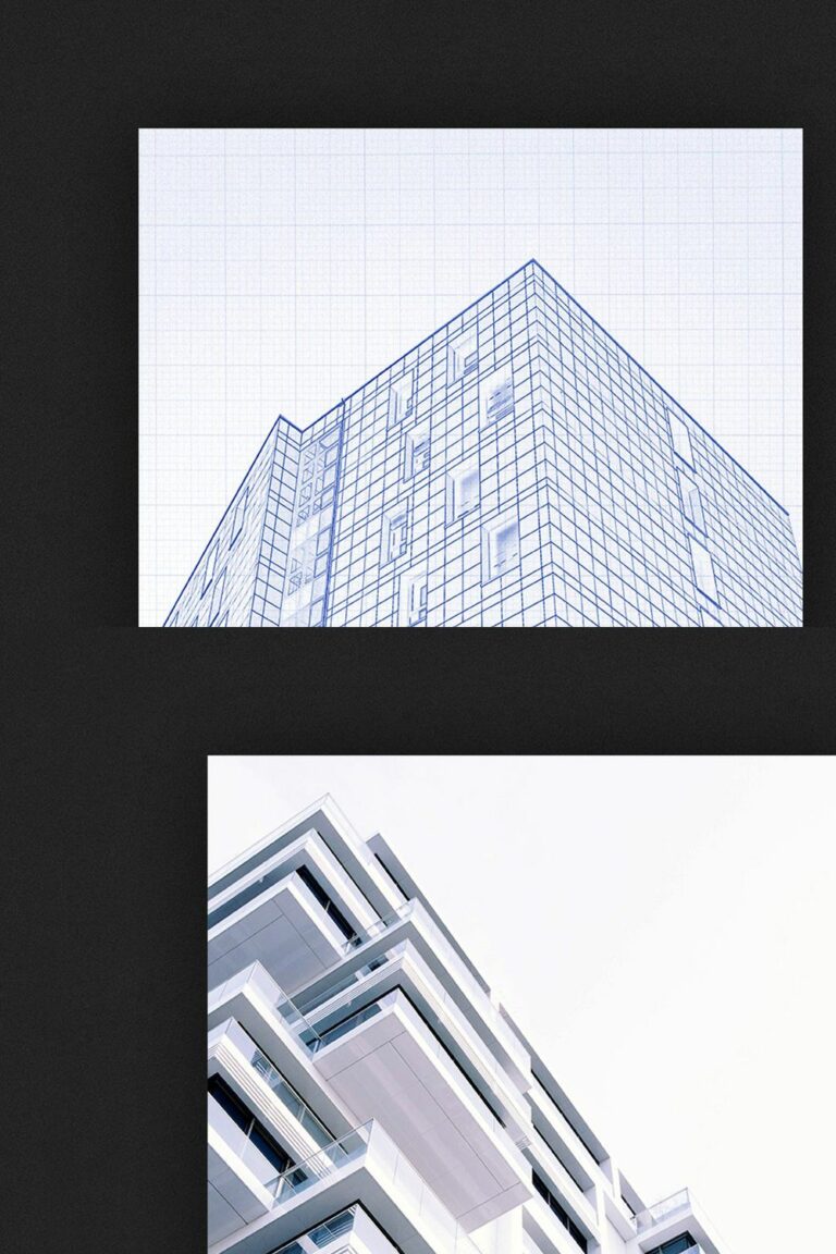 Blueprint Effect for Posters – MasterBundles