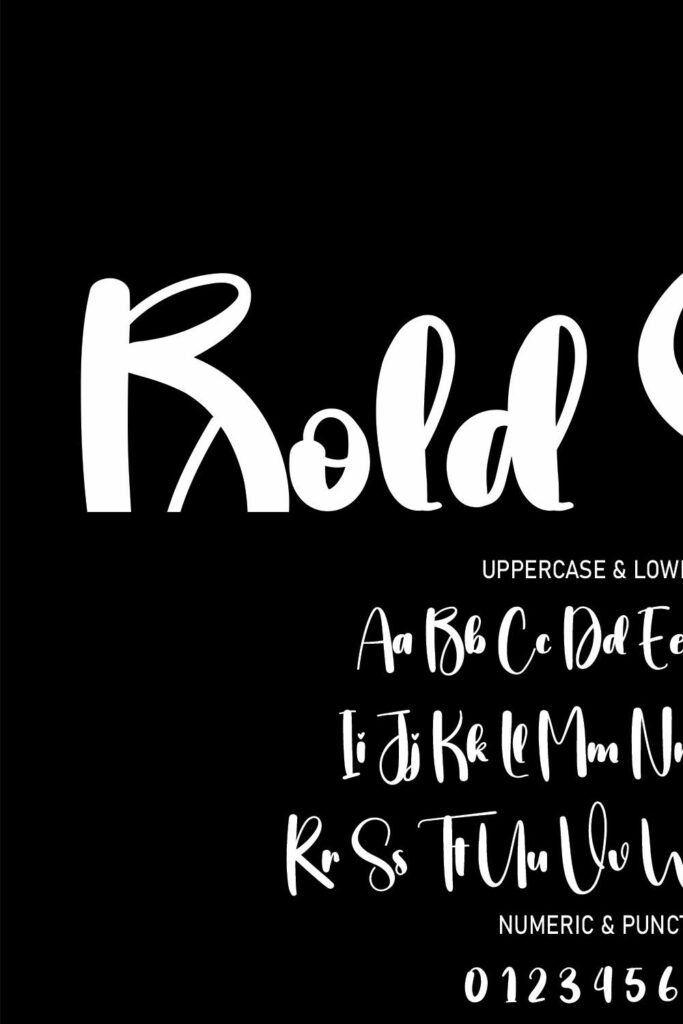 Bold Style | Script Font – MasterBundles