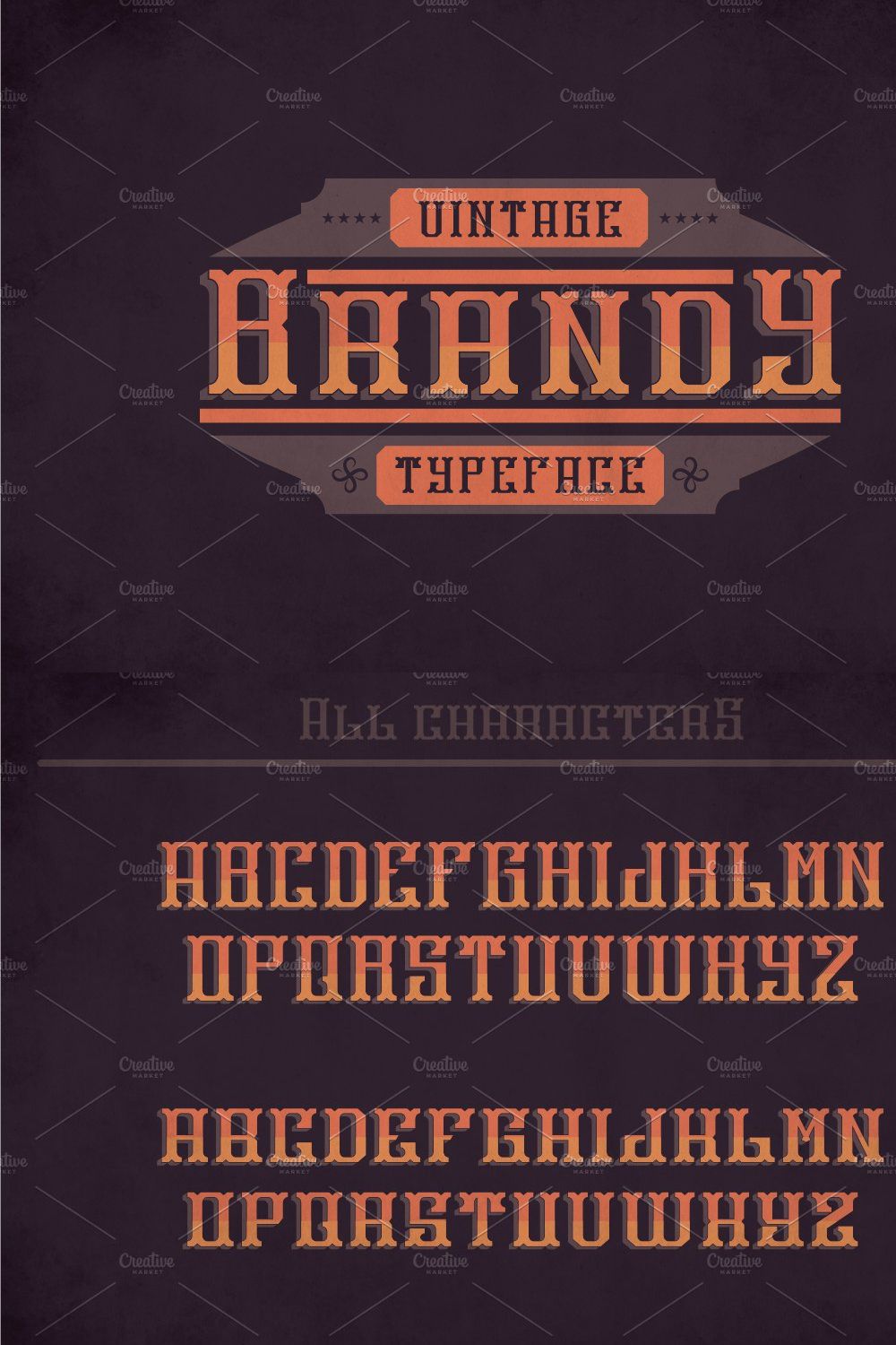 Brandy Vintage Label Typeface – MasterBundles