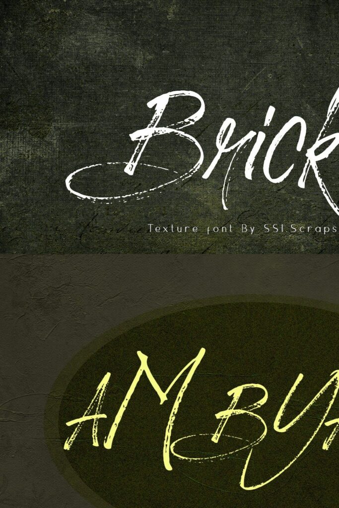 BRICKET brush font – MasterBundles