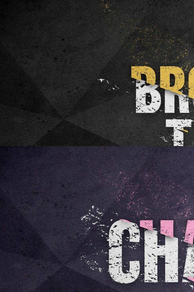 Broken Text Effect – MasterBundles