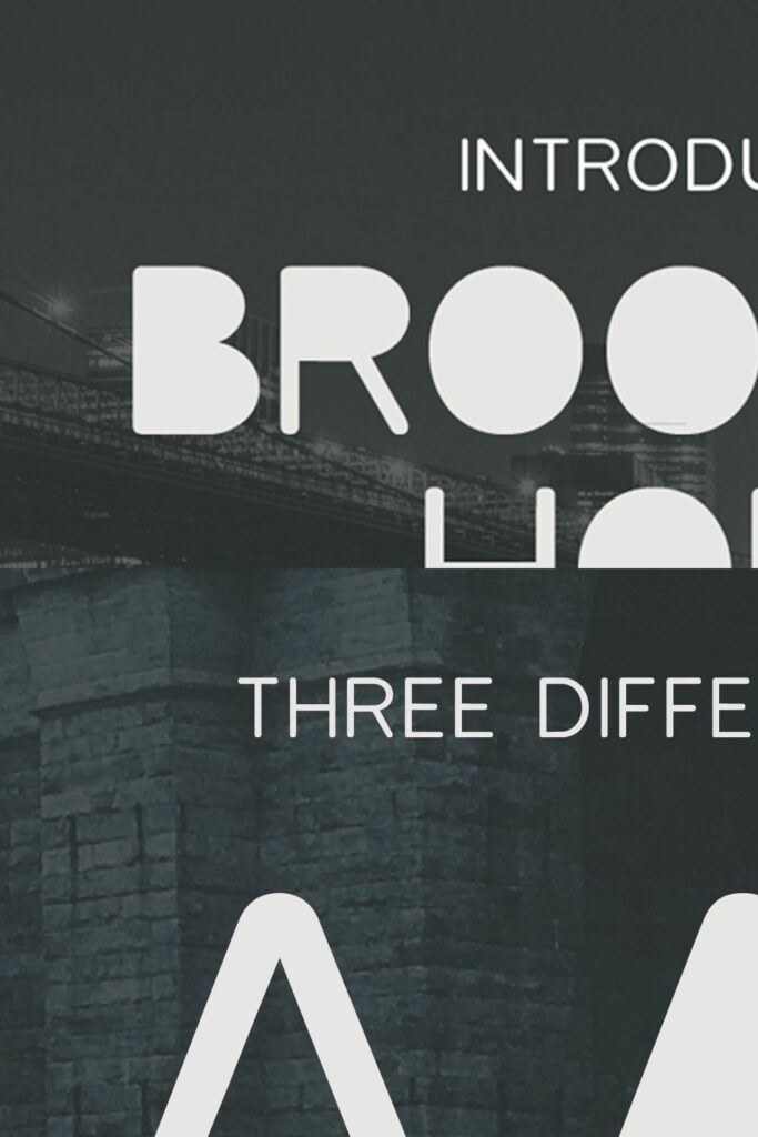 Brooklyn Hope Cutout Font – MasterBundles