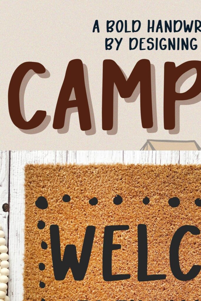 Campfire Bold Handwritten Font – MasterBundles