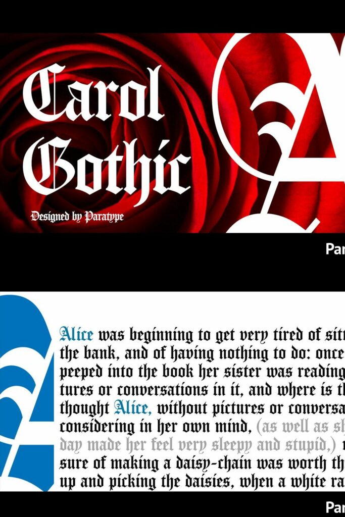 Carol Gothic – MasterBundles