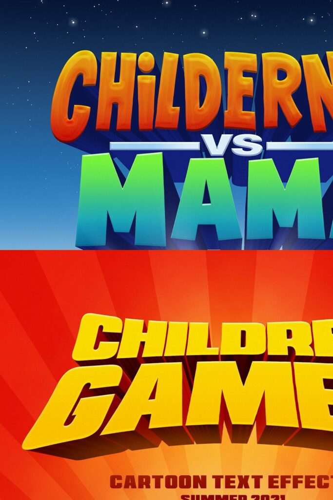 Cartoon Text Effects – MasterBundles