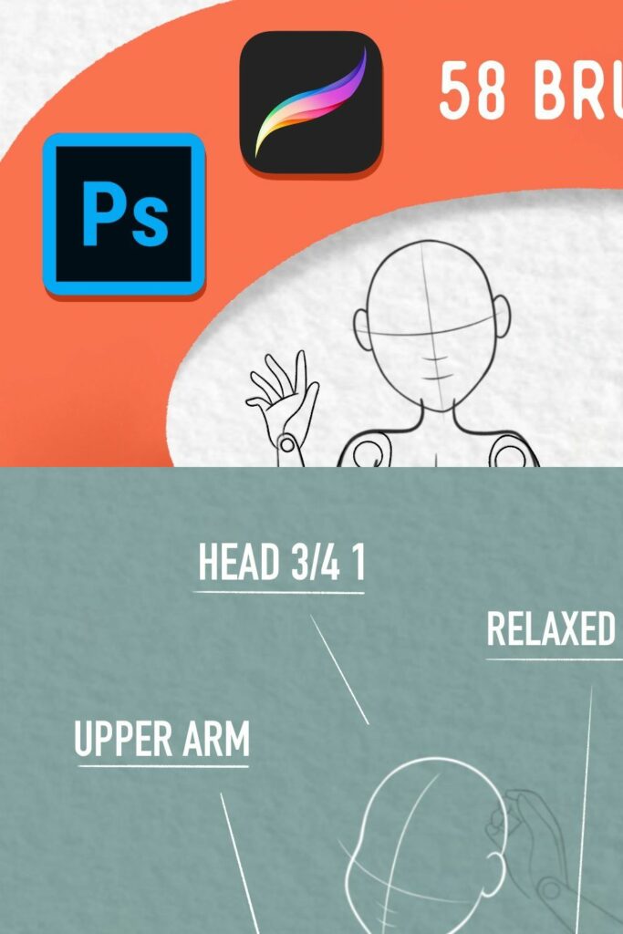 Character pose brush kit – MasterBundles