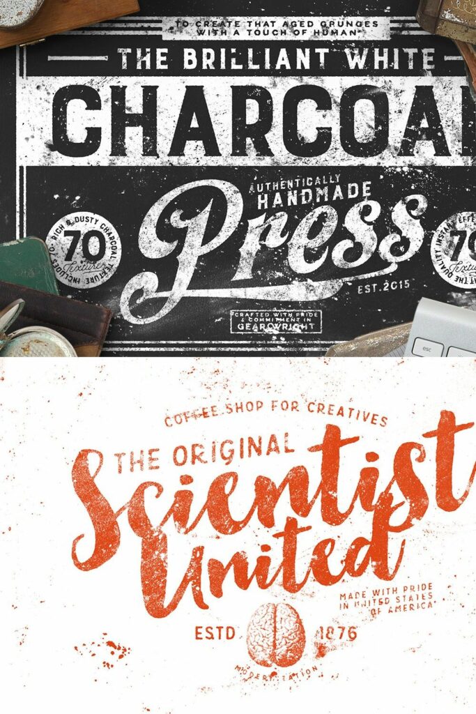 Charcoal Press – MasterBundles