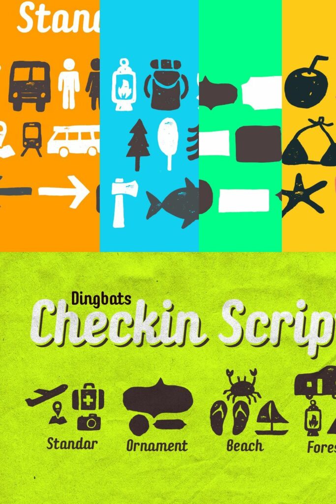 Checkin Script Dingbats -50 – MasterBundles