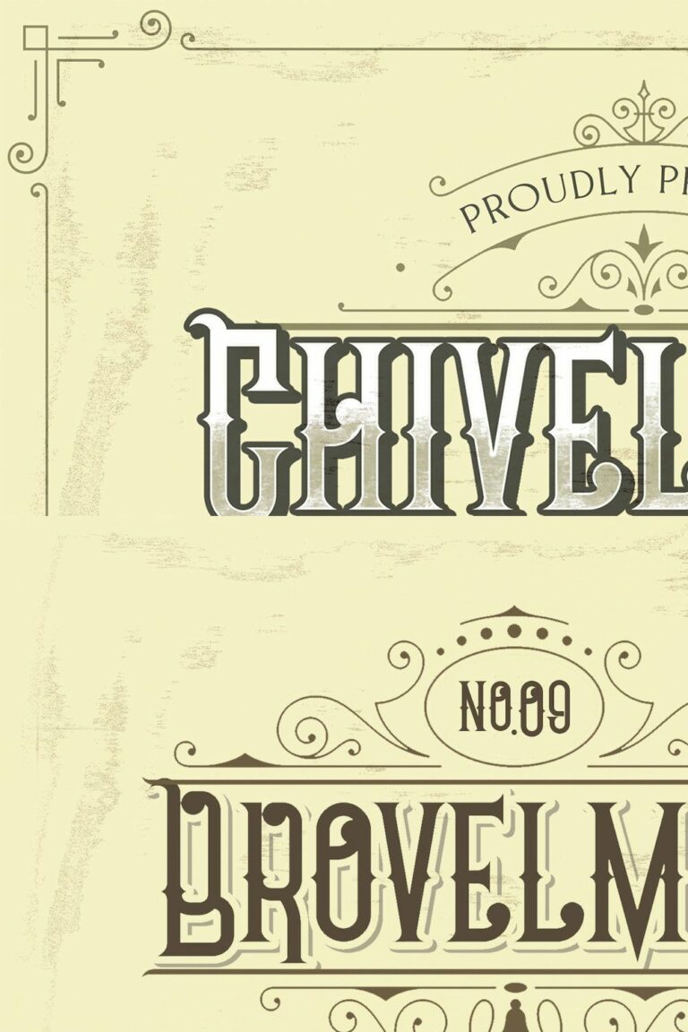 Chivel Mind - Vintage Font – MasterBundles